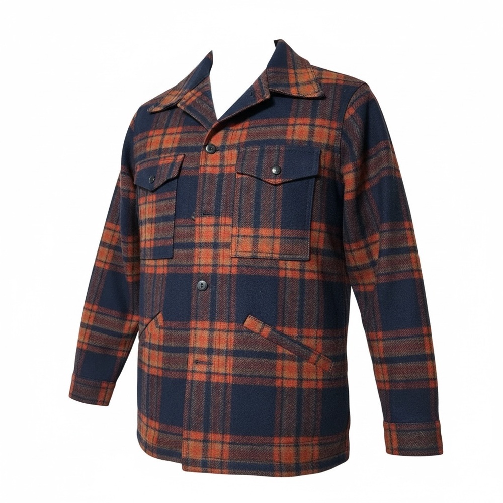 Pendleton Wool Plaid Hunting Jacket Men’s Medium Usa … - Gem
